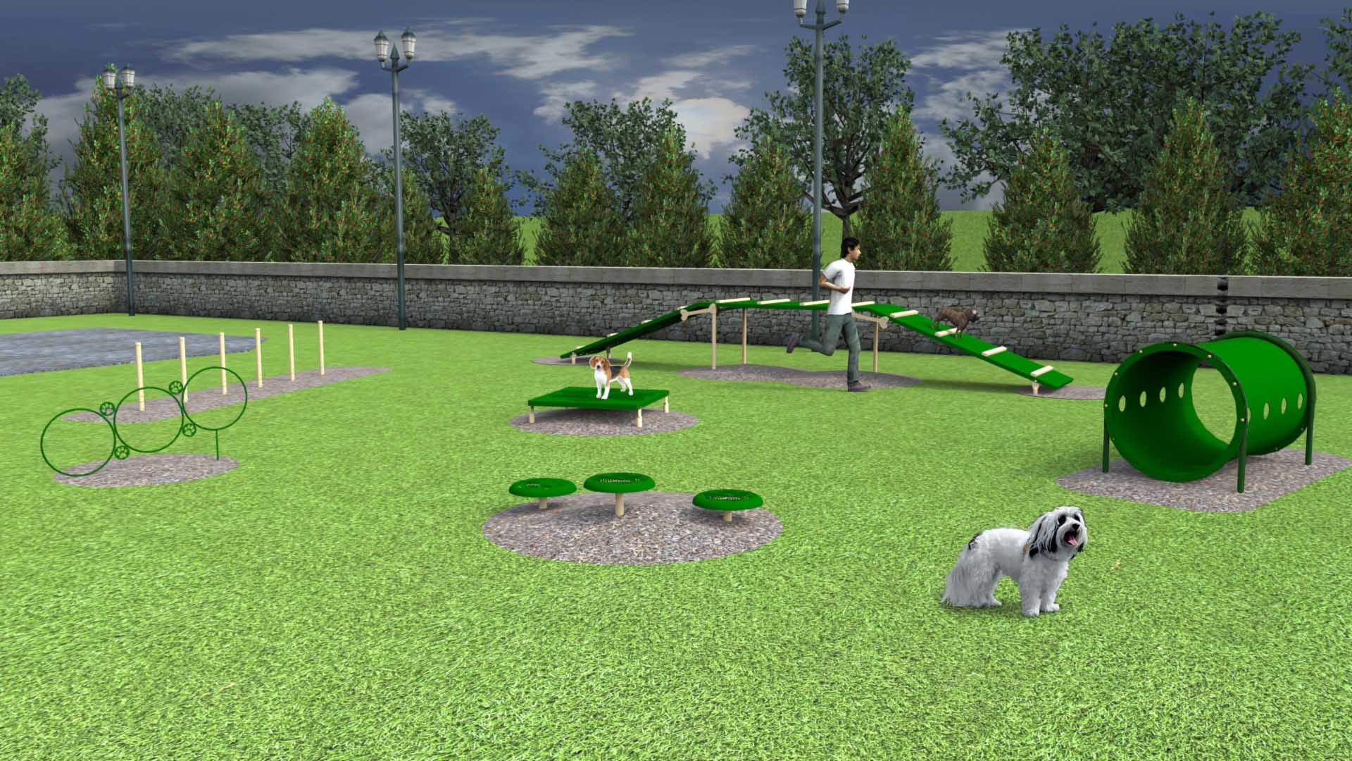 Dog Park Agility Obstacle Course Equipment BarkPark Dog Park Agility Obstacle Course Equipment BarkPark