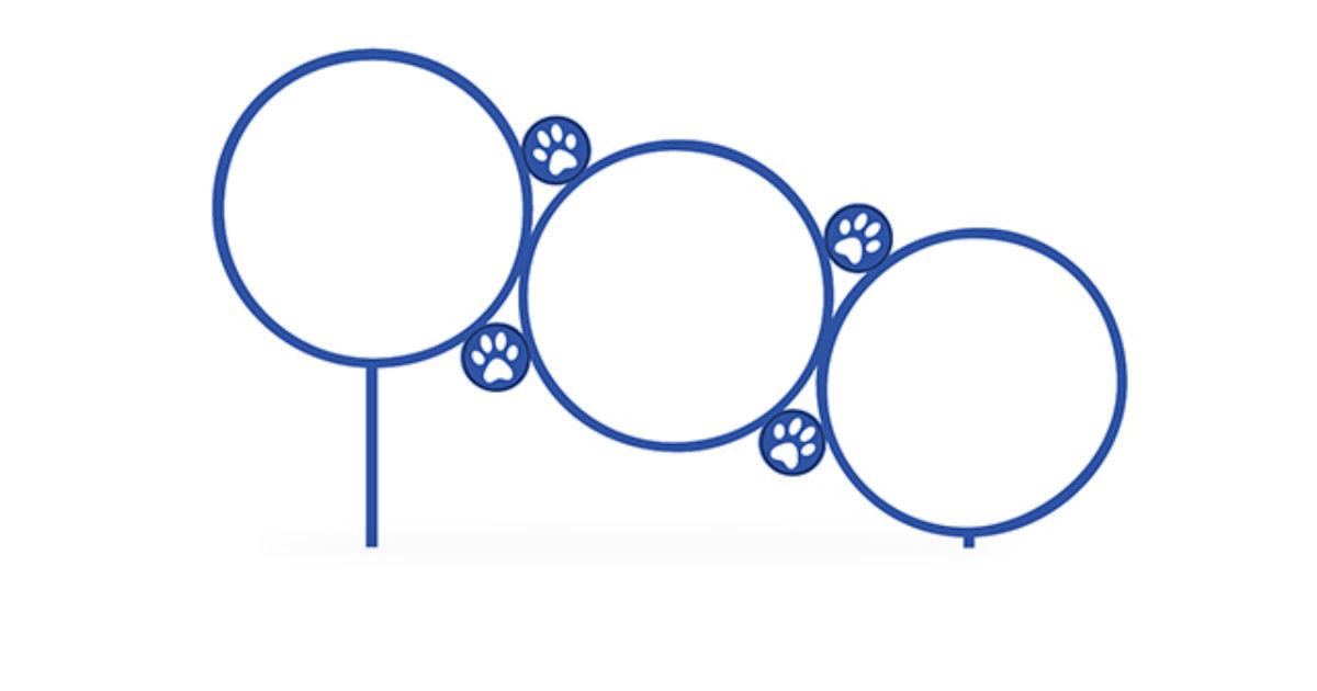 Small Hoop Jump for Dog Park | BarkPark